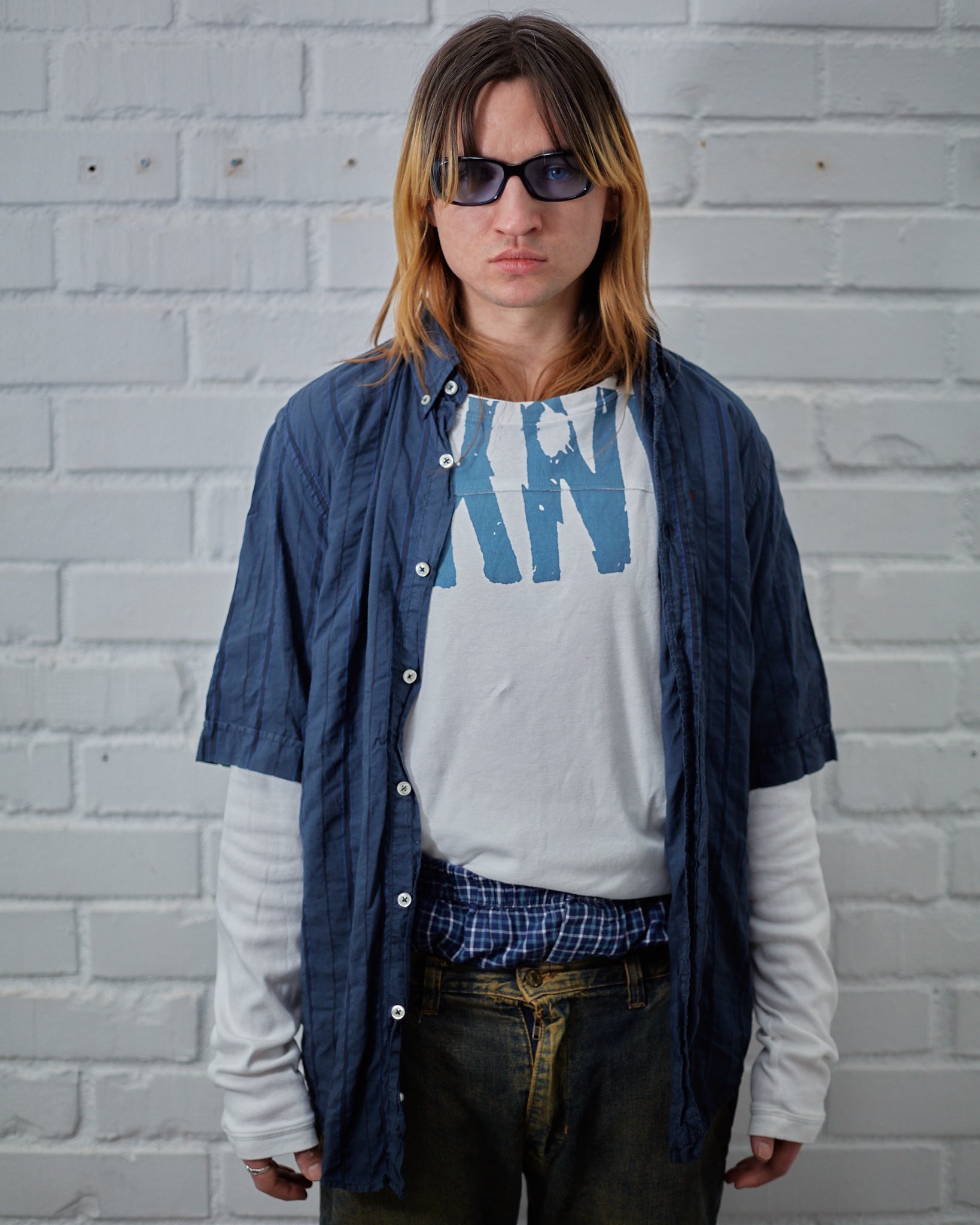 marlboro classics striped shirt – shapeshifter
